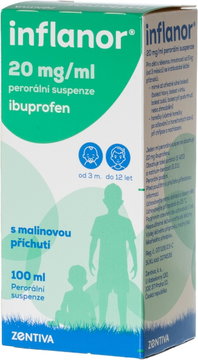 Inflanor 20 mg/ml perorální suspenze 100 ml - Léčivý přípravek | Alza.cz