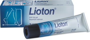 Lioton 1000IU/g gel 50 g - Léčivý přípravek | Alza.cz