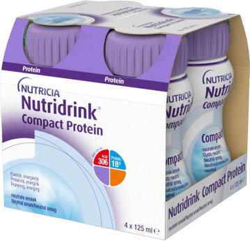 Nutridrink Compact Protein s příchutí neutrální 4x125 ml - Potravina ...