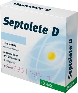 Septolete D 30 pastilek - Léčivý přípravek | Alza.cz