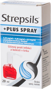 Strepsils Plus Spray orální sprej 20 ml - Léčivý přípravek | Alza.cz
