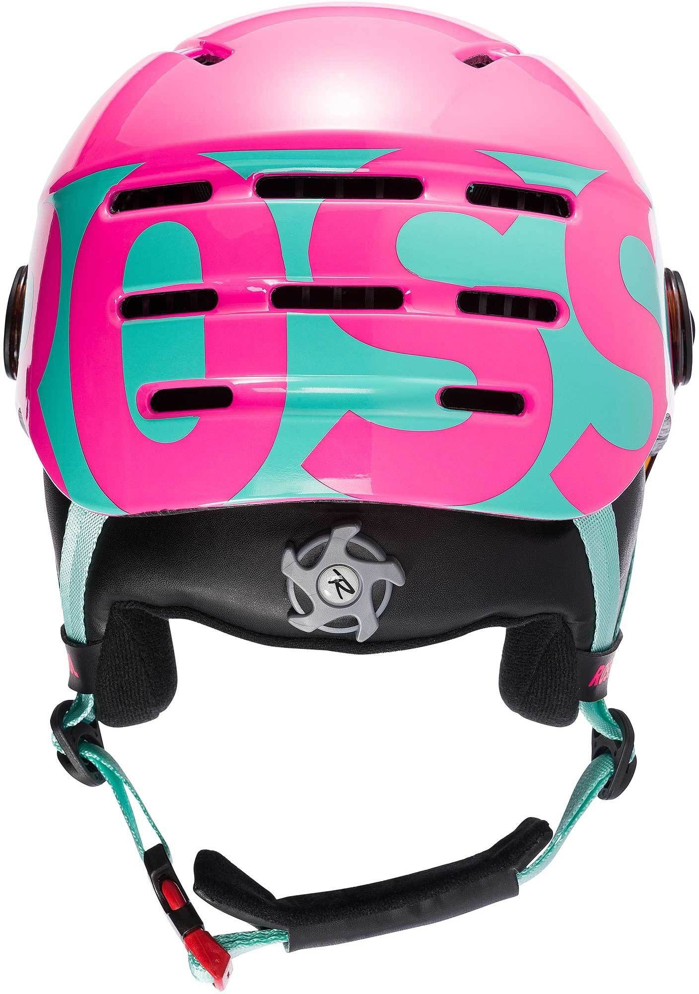 Rossignol Visor Jr Girl pink size XS Ski Helmet Alza.cz