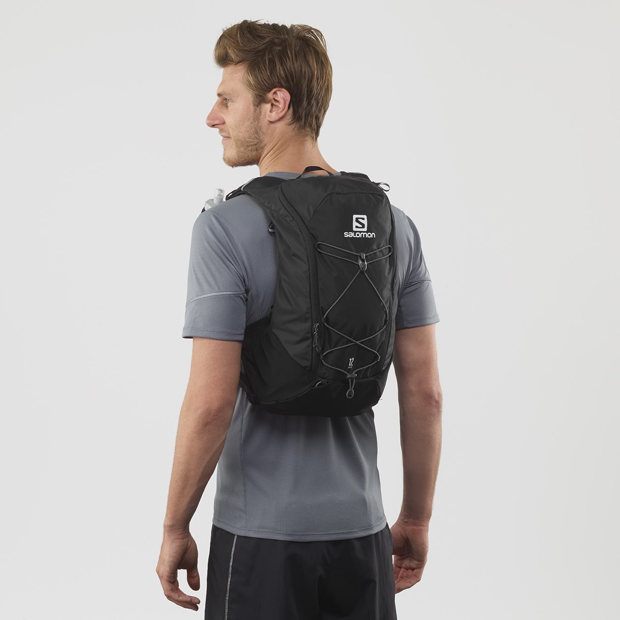 Salomon agile 12 set black store