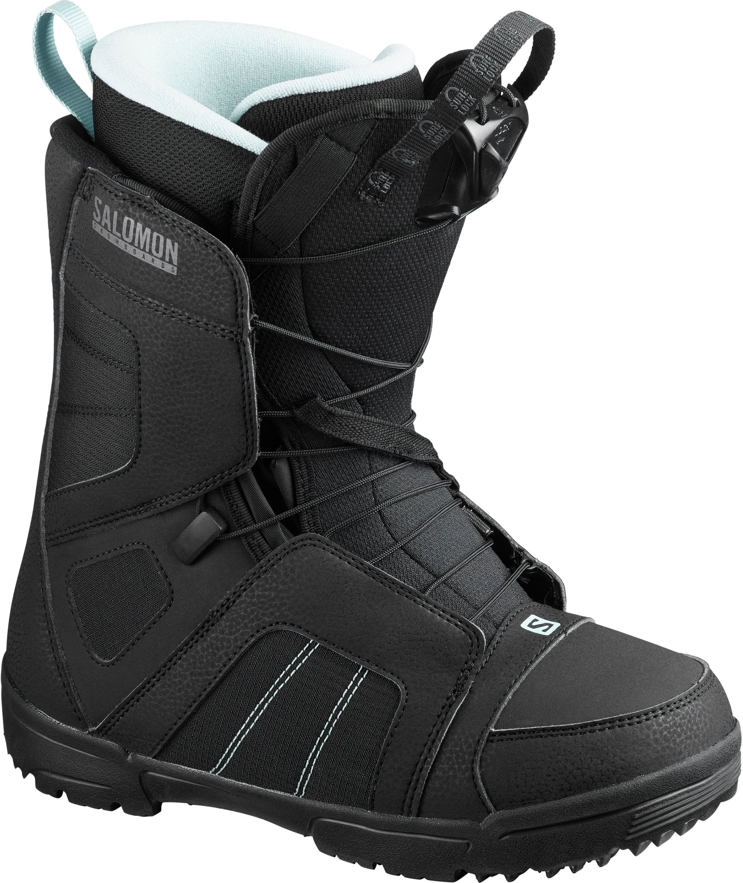 Salomon SCARLET Black Black Sterling B size 40 EU 255mm Snowboard Boots Alza.cz