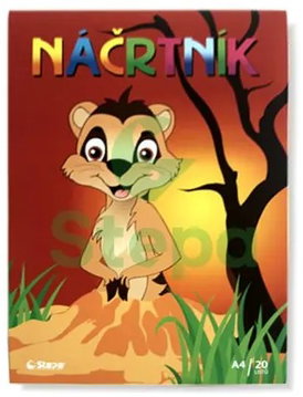 STEPA náčrtník A4, 20 listov, 80 g/m2 - Skicár | Alza.sk