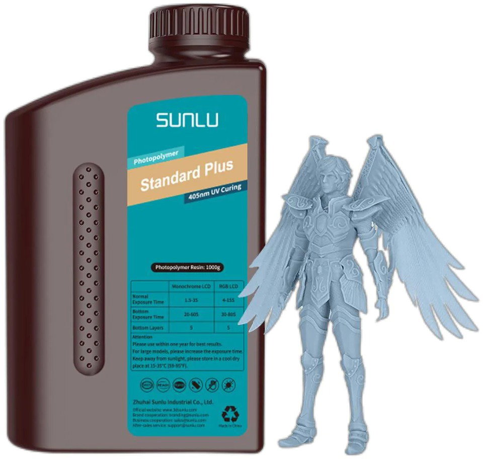 Sunlu Standard PLUS Resin Blue Grey - UV resin | Alza.cz
