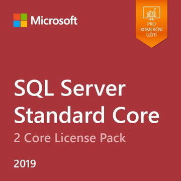 Kancelářský software Microsoft SQL Server 2022 Standard Core - 2 Core ...