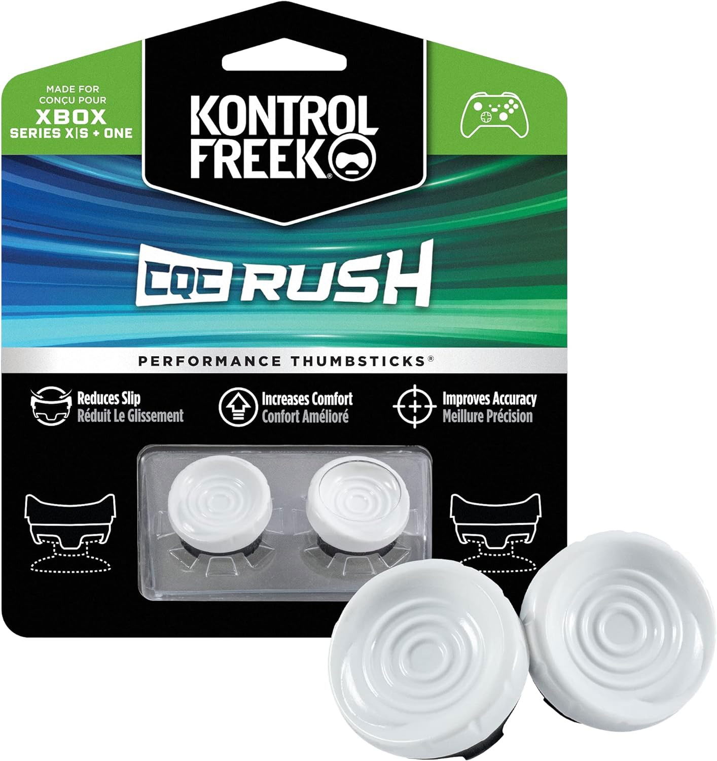 KontrolFreek White Rush XBX/XB1 - Gripy na ovladač | Alza.cz