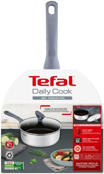 Tefal Deep Pan 24cm Lid Daily Cook G7303255 from 30.90 Pan alza