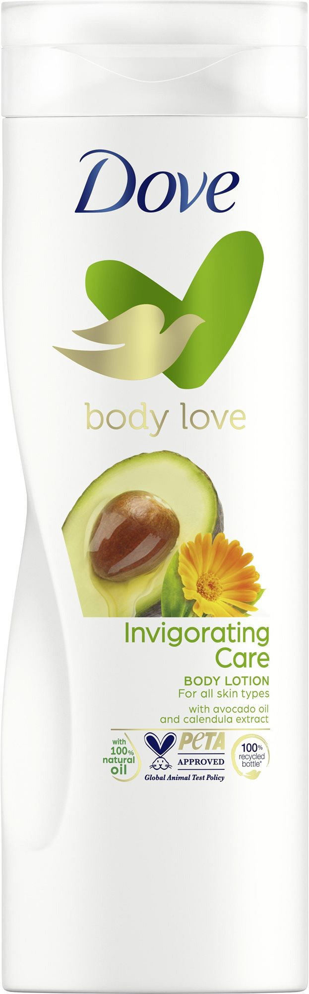 DOVE Body Love Invigorating Care Avocado Oil 400 ml - Tělové mléko ...