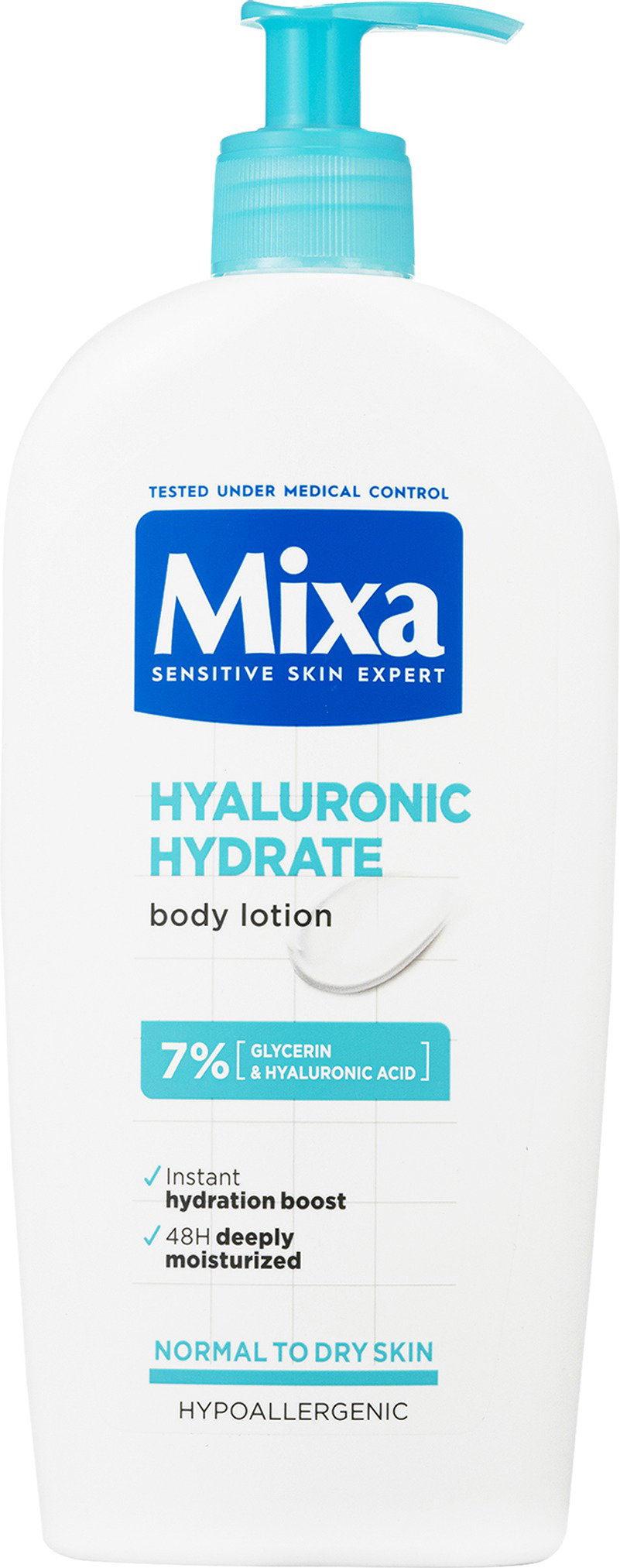 MIXA Hyaluronic Hydrate Body Lotion 400 ml za 209 Kč - Tělové mléko ...