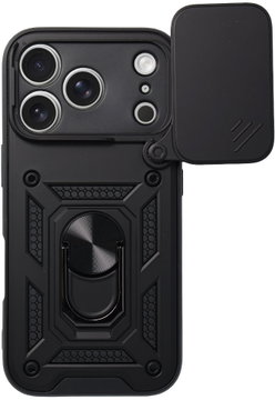 TopQ Ultra odolný zadní kryt Armor Lens pro iPhone 17 Pro Max černý ...