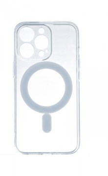 TopQ Kryt iPhone 15 Pro Max s MagSafe pevný průhledný 109917 - Kryt na ...