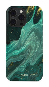 TopQ AURIX MagSafe iPhone 15 Pro Green Lagoon 127426 - Kryt na mobil ...