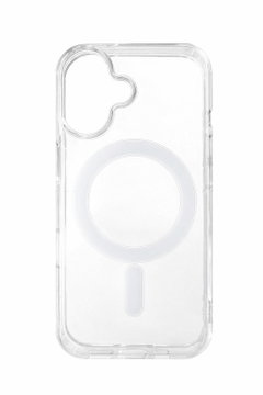 TopQ Clear Magnetic iPhone 16 pevný průhledný 128063 - Kryt na mobil ...