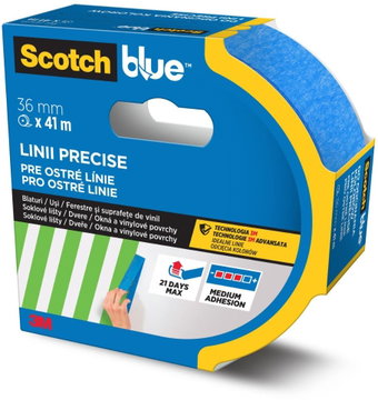 3M™ Scotch™ univerzálna maskovacia páska 36 mm × 41 m, vyhotovenie 2093 ...