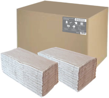 PRIMASOFT ručník ZZ 9,5 kg šedý, 4200 ks (20× 210 ks) - Papírové ...