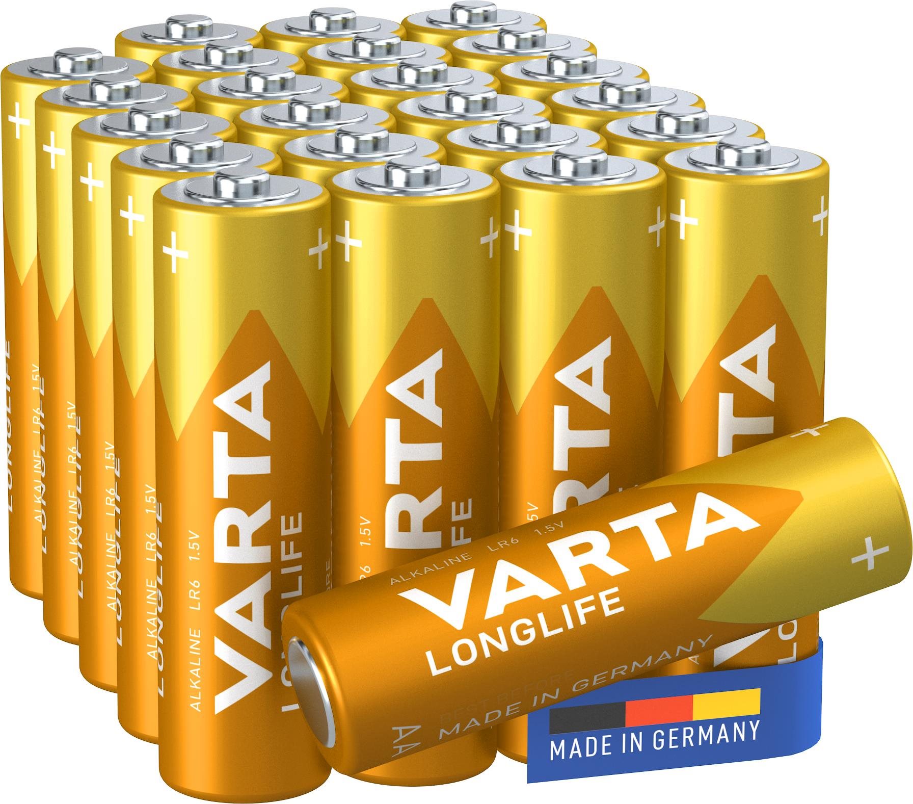 VARTA alkalická baterie Longlife AA 24 ks - Jednorázová baterie | Alza.cz