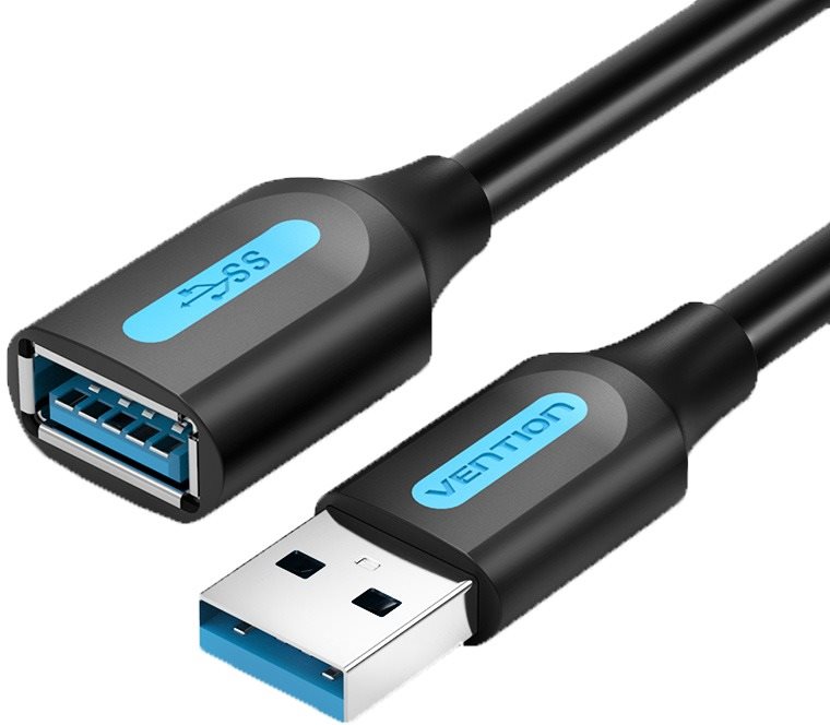 Vention USB 3.0 Male to Female Extension Cable 5m Black - Datový kabel ...