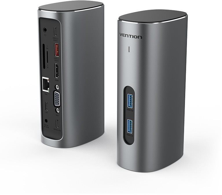 Vention USB-C to HDMI/VGA/USB 3.1 Gen 2/USB 3.1 Gen 2-C/USB 3.0x2/RJ45 ...