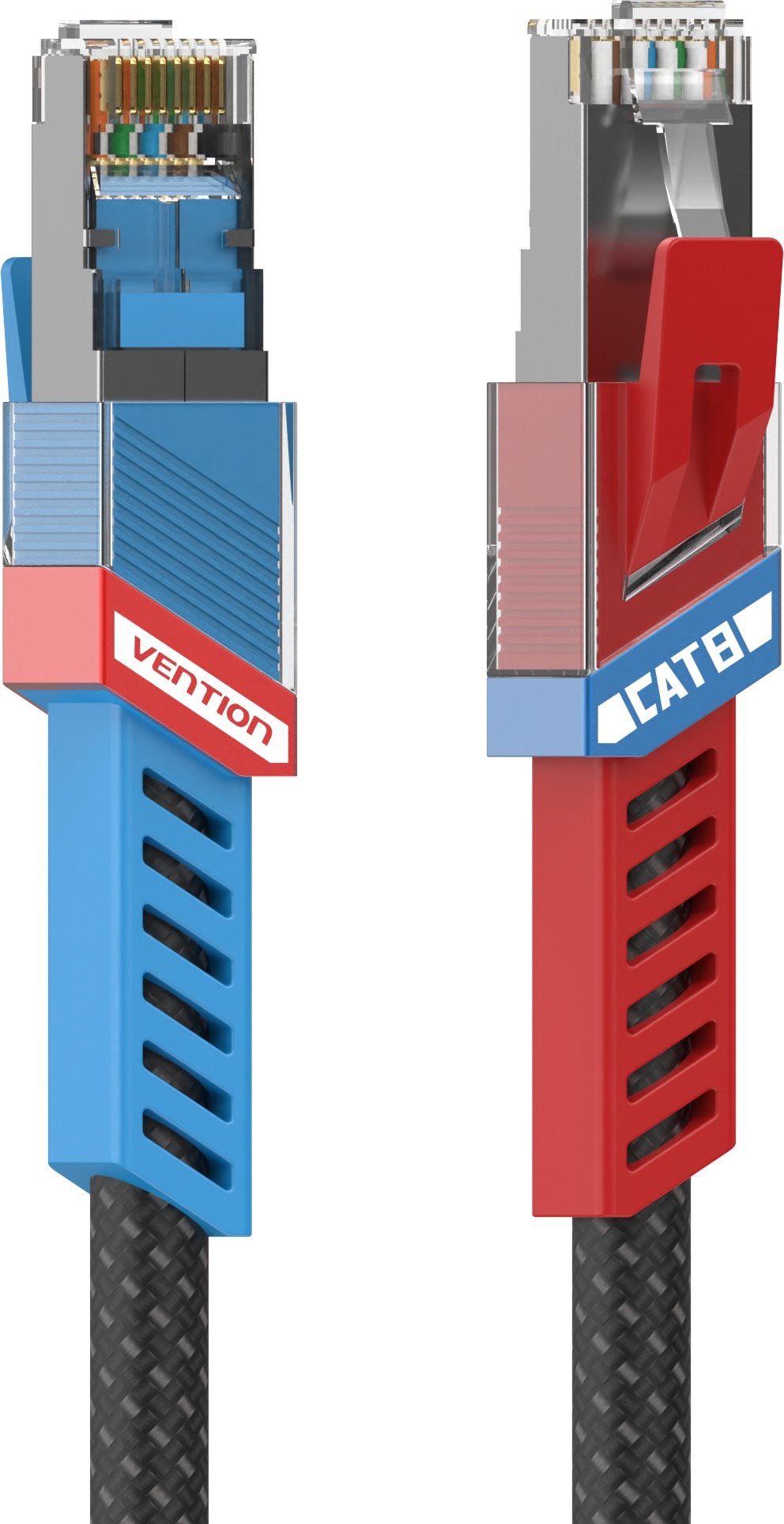 Vention Cat8 SFTP Gaming Ethernet Patch Cable 0.5M Black - Síťový kabel ...