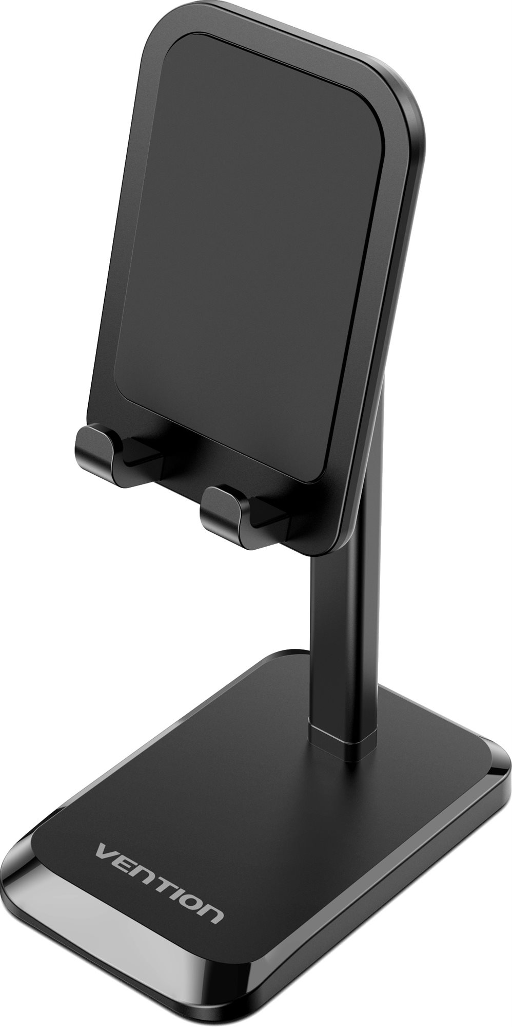 Vention Height Adjustable Desktop Cell Phone Stand Black Aluminum Alloy ...