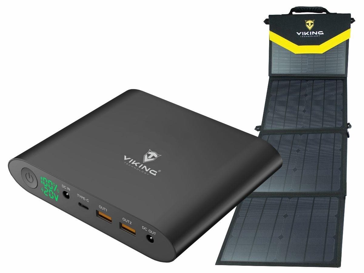 Viking Set powerbanka Viking Smartech a solární panel Viking L60 ...