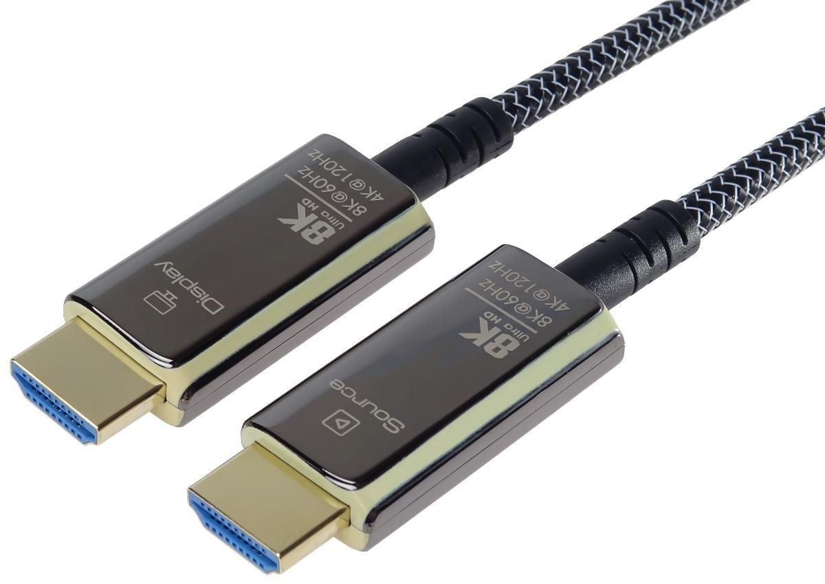 PremiumCord Ultra High Speed HDMI 2.1 optický fiber kabel 8K/60Hz ...