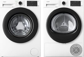 WHIRLPOOL WAM 76WB EE + WHIRLPOOL WPS C7X WBS EE - Set pračka a sušička ...