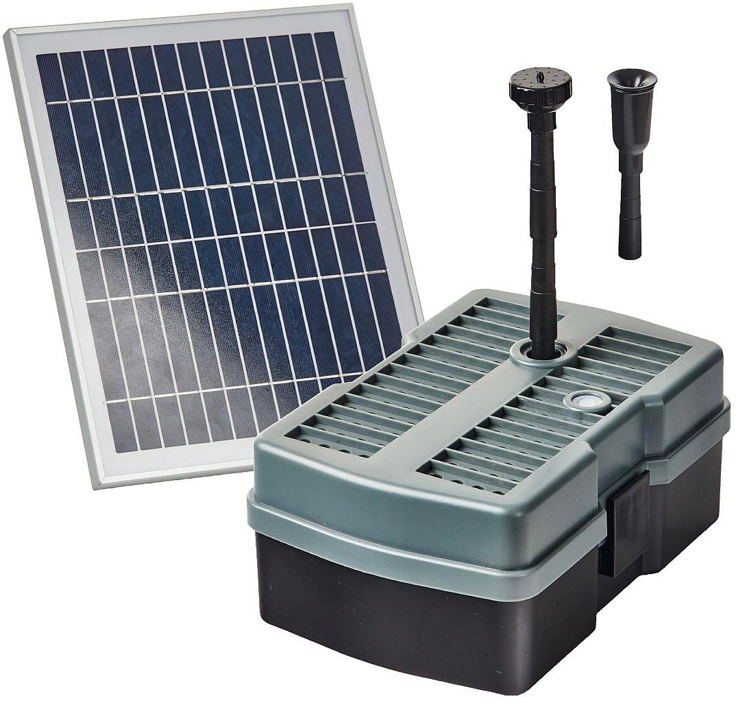 Heissner Solární podvodní filtrace do 1 m3, UV 5 W, čerpadlo 600 l/h ...