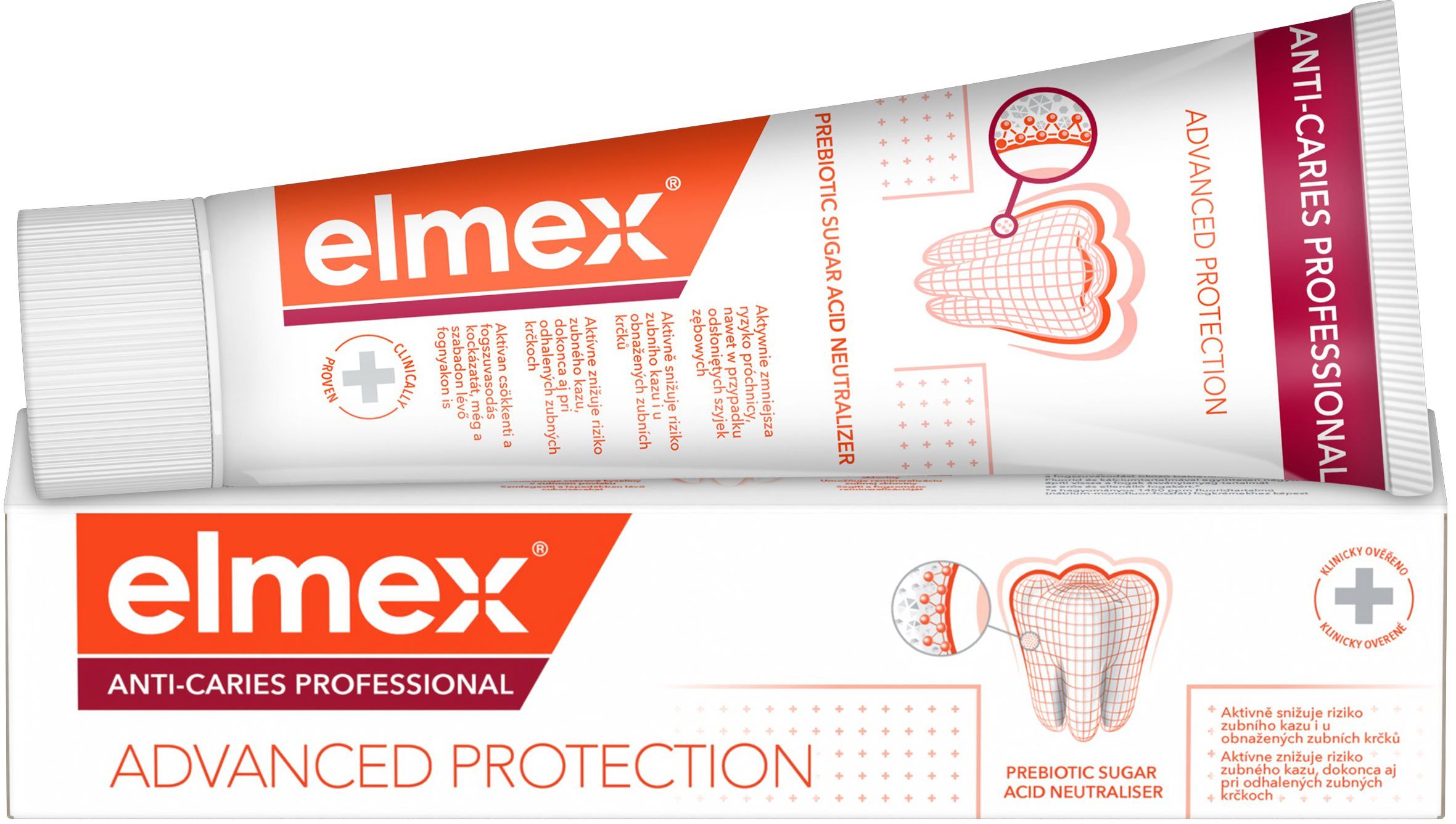 ELMEX Anti-Caries Protection Professional 75 ml - Zubní pasta | Alza.cz