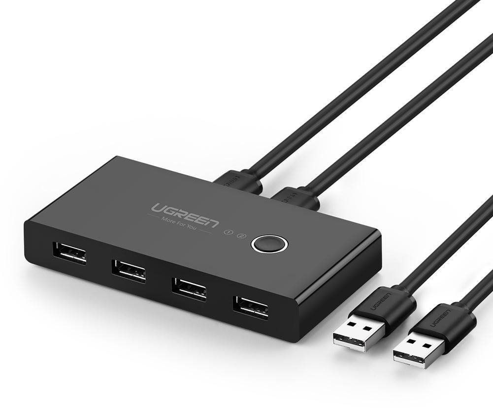 UGREEN USB 2.0 2-in-4 Sharing Switch Selector za 319 Kč - USB Hub | Alza.cz