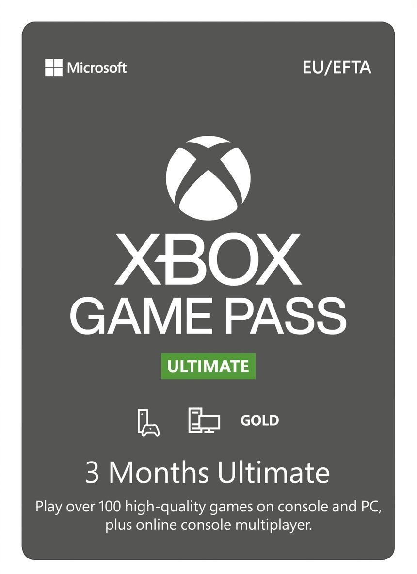 3 month xbox game pass ultimate store